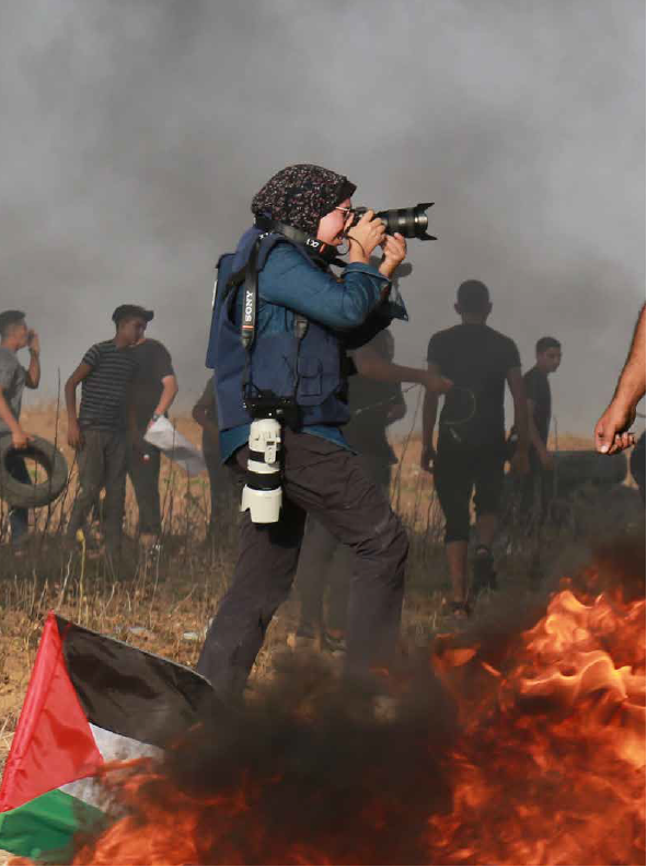 Portrait de femmes reporters par Reporters sans frontières (RSF)